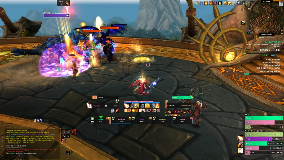 WoW UI Setup mit Ellesmere | marvolomania
