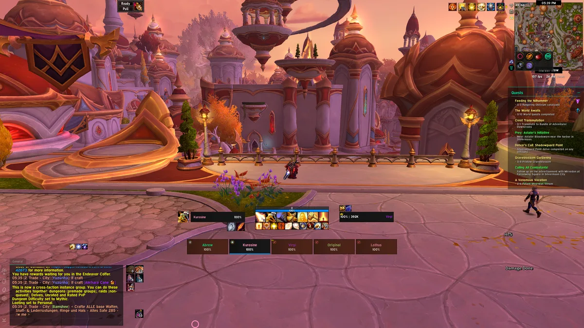 WoW UI Setup mit Ellesmere | marvolomania