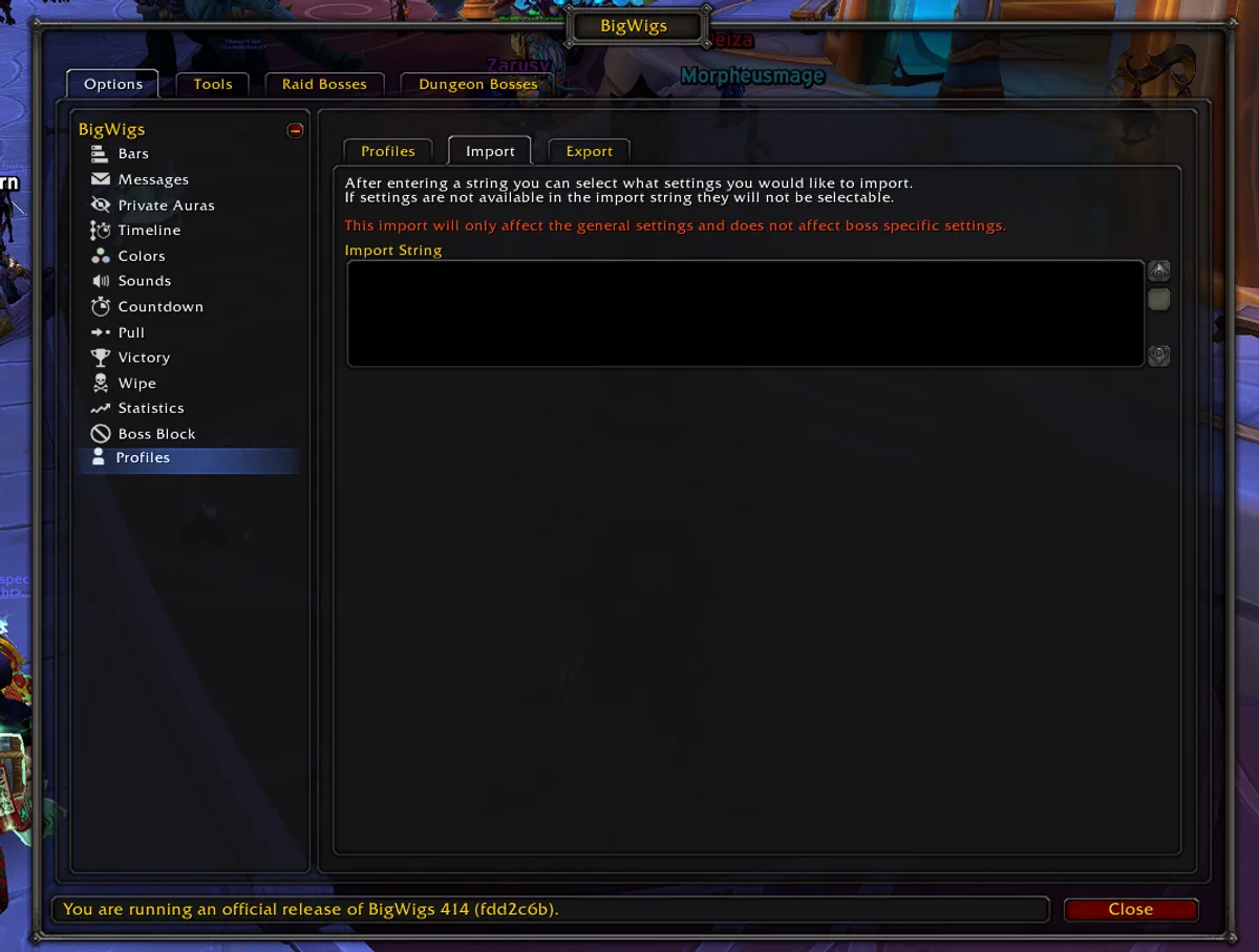 WoW UI Setup mit Ellesmere | marvolomania